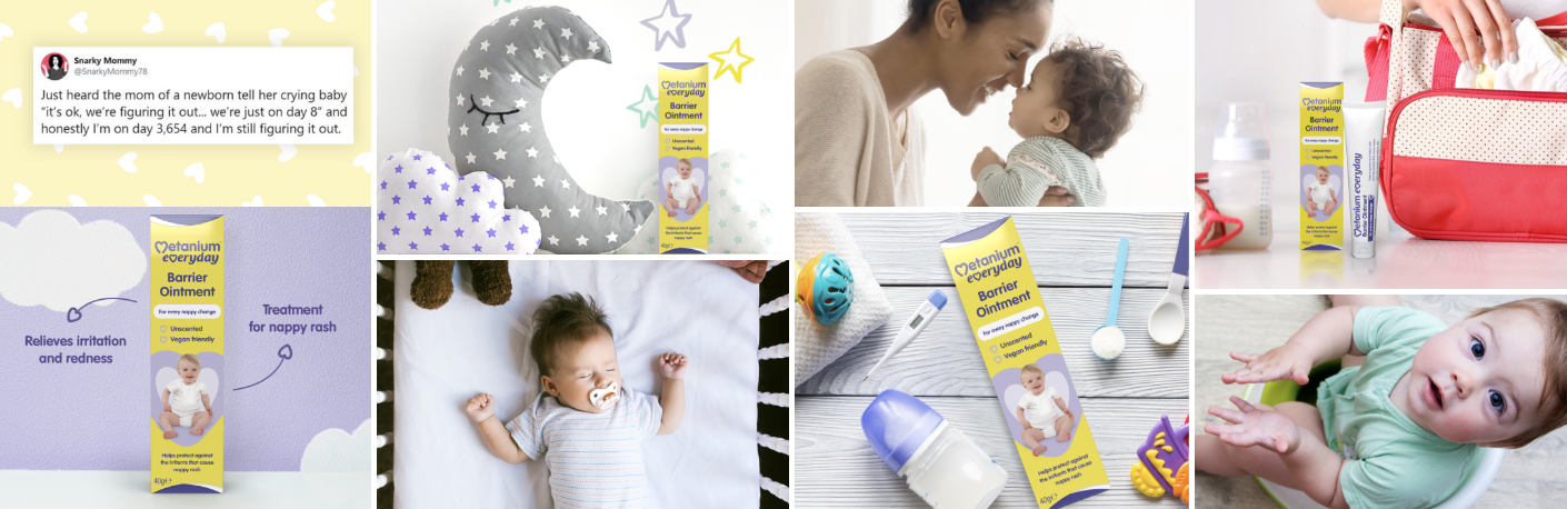 Nappy Rash Cream | Protection & Treatment | Metanium